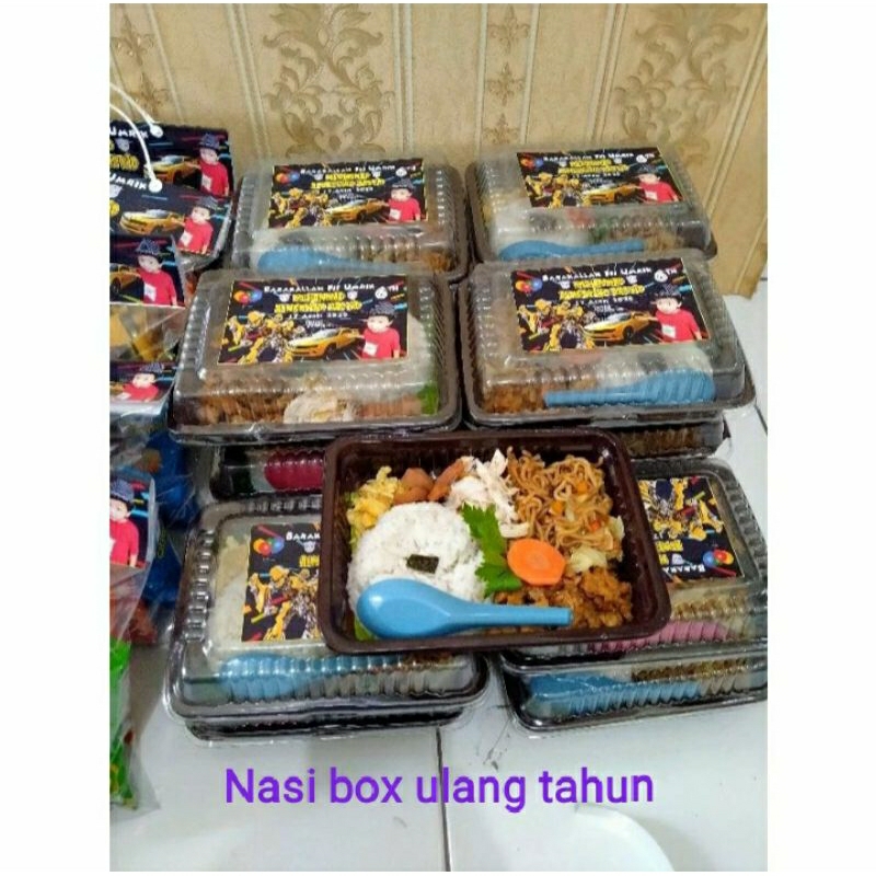 Jual Nasi box ulang tahun anak | Shopee Indonesia