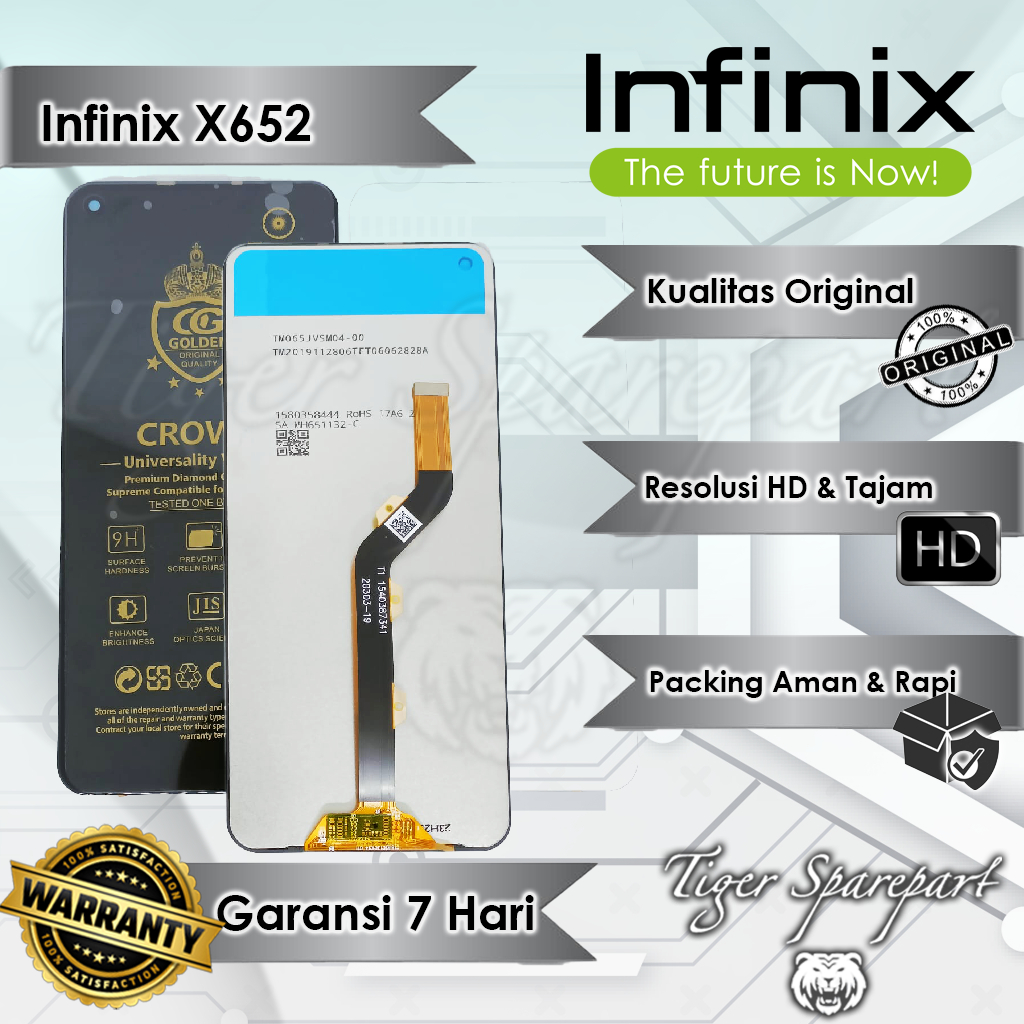 Jual LCD TOUCHSCREEN INFINIX X652 / X652B / S5 / S5 LITE FULLSET ...