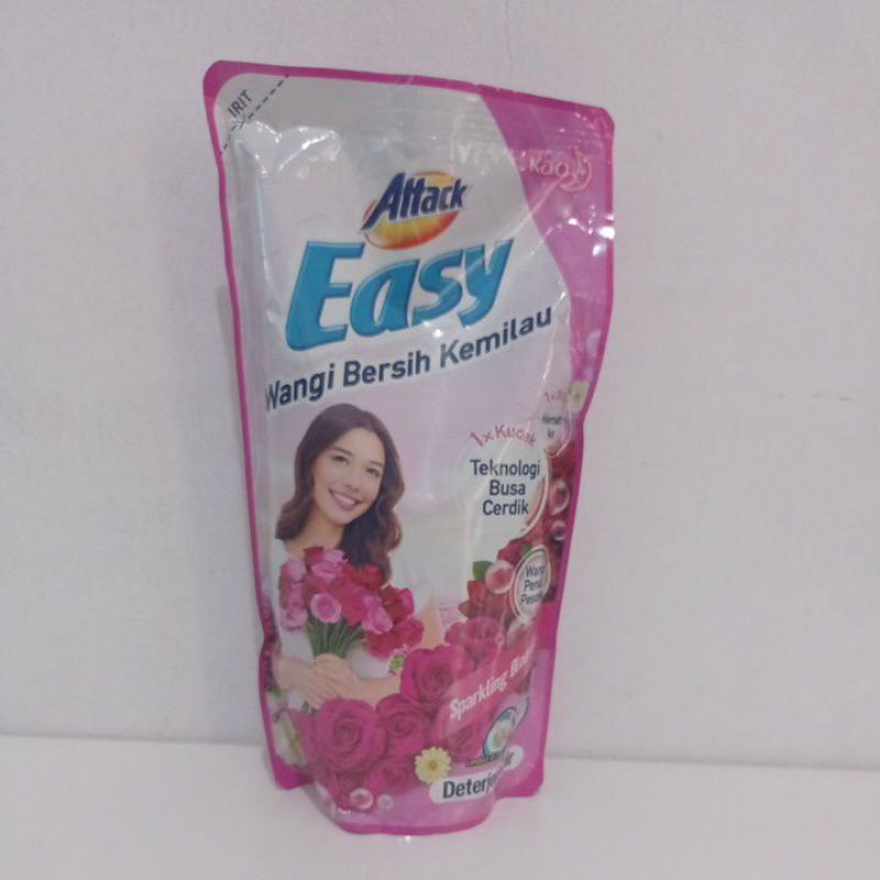 Jual Attack easy liquid 750 ml / detergen cair attack easy sparkling ...