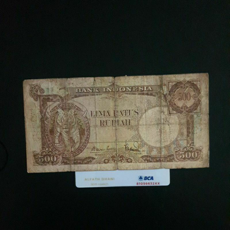 Jual Uang Kuno Seri Hewan Pecahan 500 Macan | Shopee Indonesia