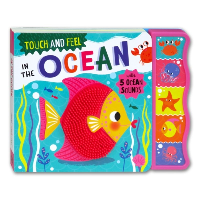 Jual In the Ocean - Touch and Feel Board Book with 5 Ocean Sounds ...