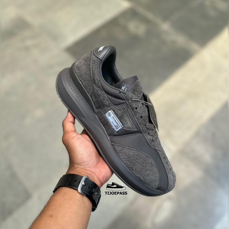 Jual Sepatu Compass x NeighBorhood (Dark Grey) | Shopee Indonesia