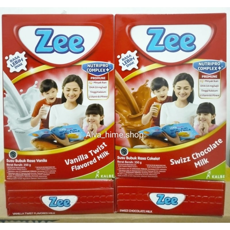 Jual SUSU ZEE REGULER 350 GRAM UNTUK USIA 3-12 TAHUN | Shopee Indonesia