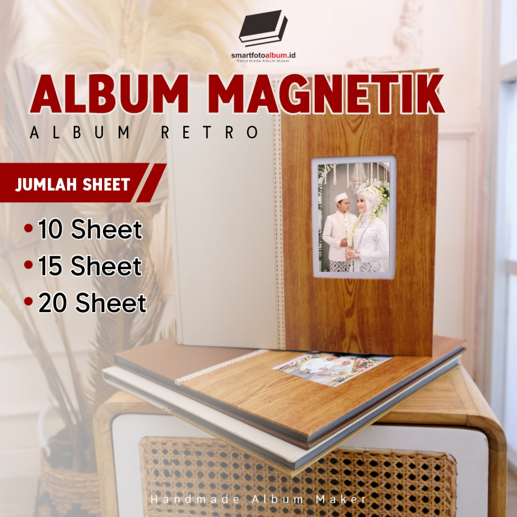 Jual Album Magnetik / Album Retro ( Jumlah Sheet 10,15,20 ) | Shopee ...