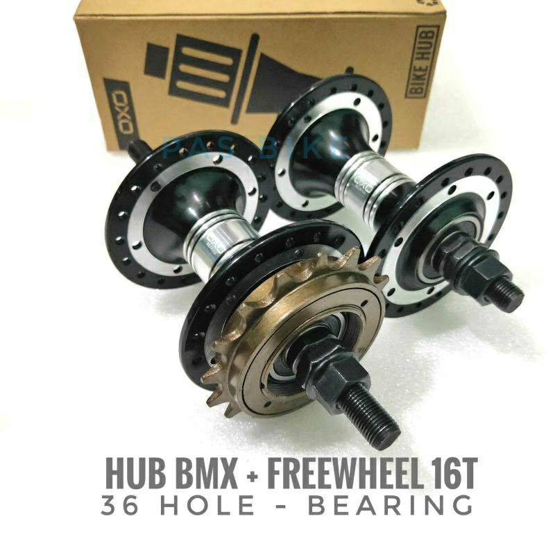 Jual Hub BMX dan Freewheel 16T Depan Belakang Bearing 36 Hole | Shopee ...