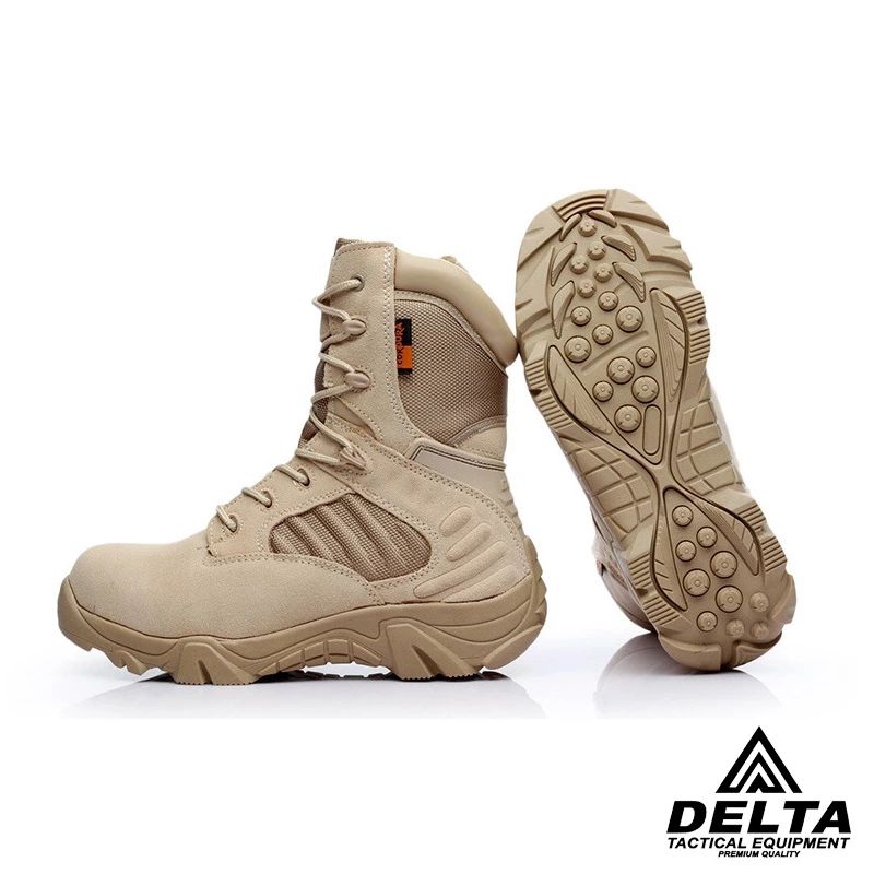Jual Sepatu Delta Force Elite Boots 516-8 Inch Coklat Militer / Sepatu ...
