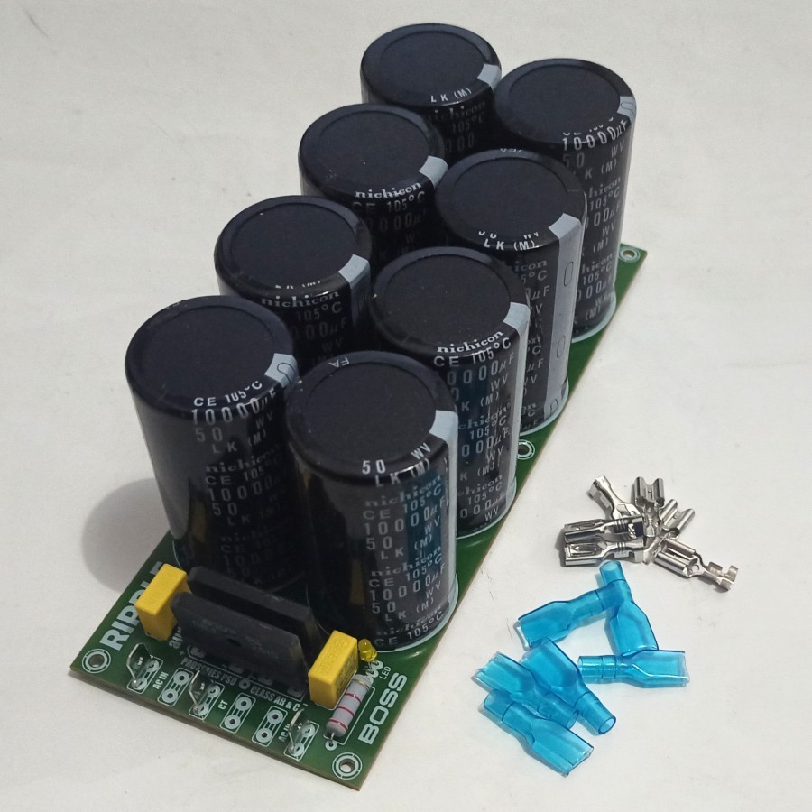 Jual KIT PSU 8 Elco Nichicon Hitam 10000uF 50V Plus Skun | Shopee Indonesia