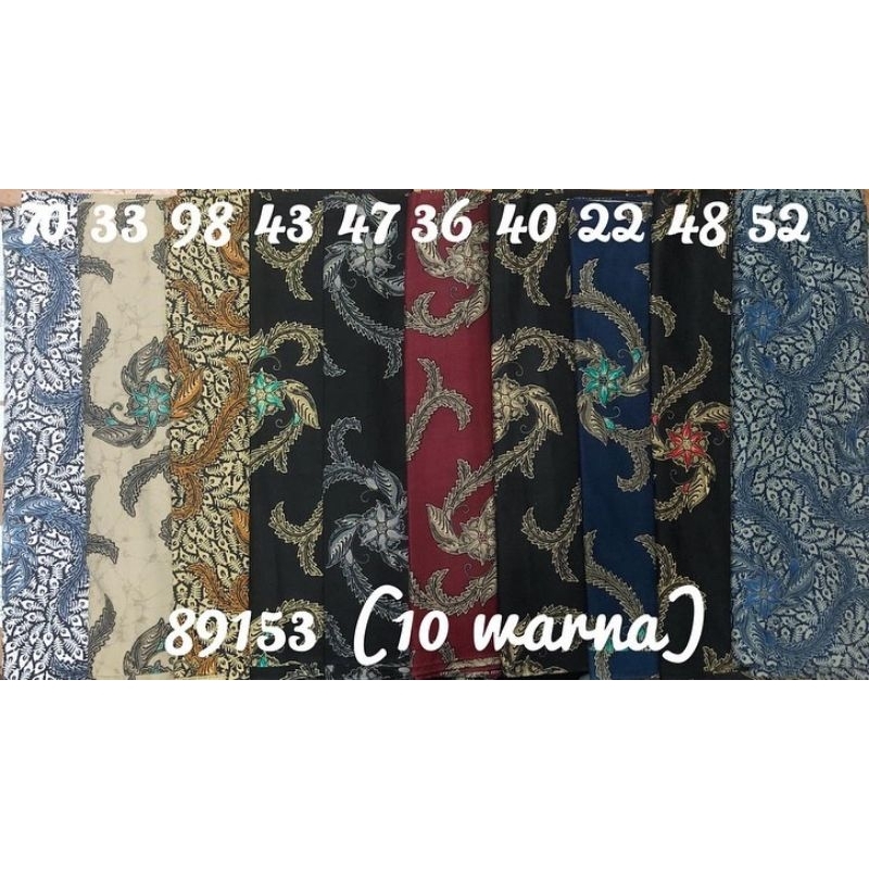 Jual Kain Batik Prima Rona (89153). Bahan Batik Katun Batu Raden Gusti Buwono Per 1/2meter = 50 ...