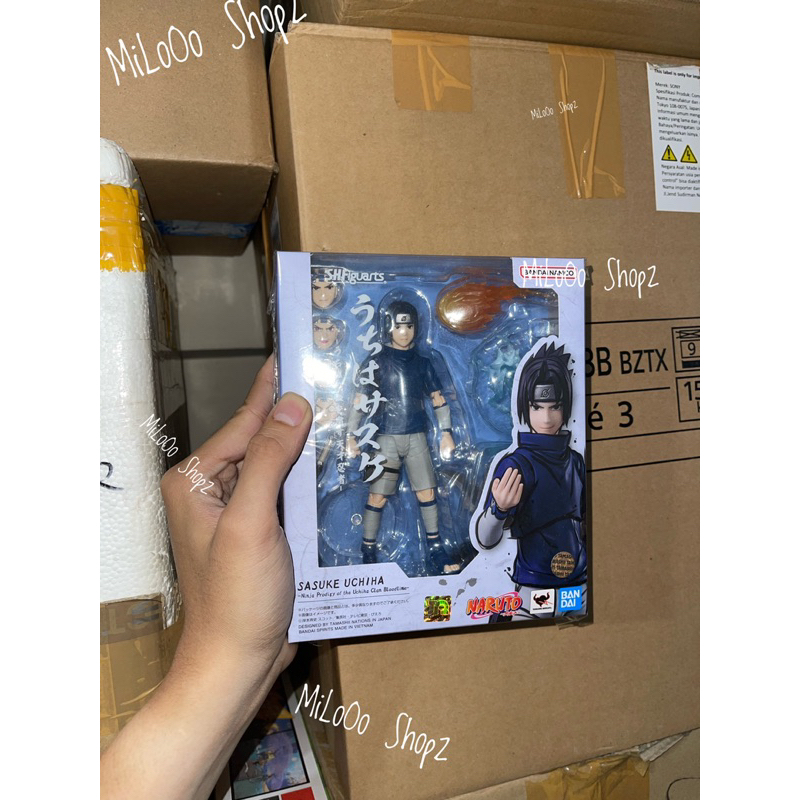 Jual SHF SASUKE NINJA PRODIGY OF THE UCHIHA CLAN BLOODLINE - NARUTO ...