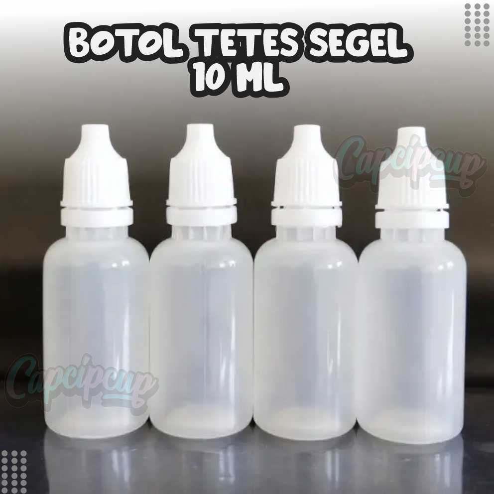 Jual Botol Tetes 10ml Segel Botol Liquid Botol Cairan Botol Tetes Mata ...
