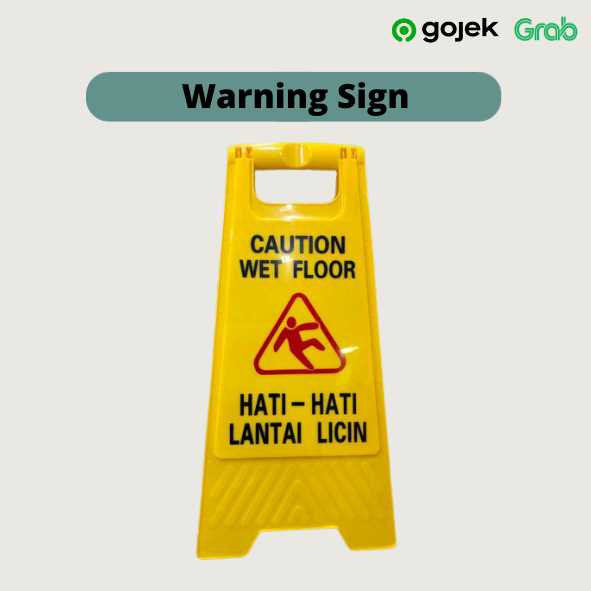 Jual Papan Peringatan Lantai Basah / Warning Sign | Shopee Indonesia