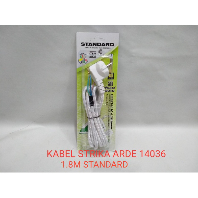 Jual KABEL STRIKA ARDE 14036 1.8M STANDARD | Shopee Indonesia
