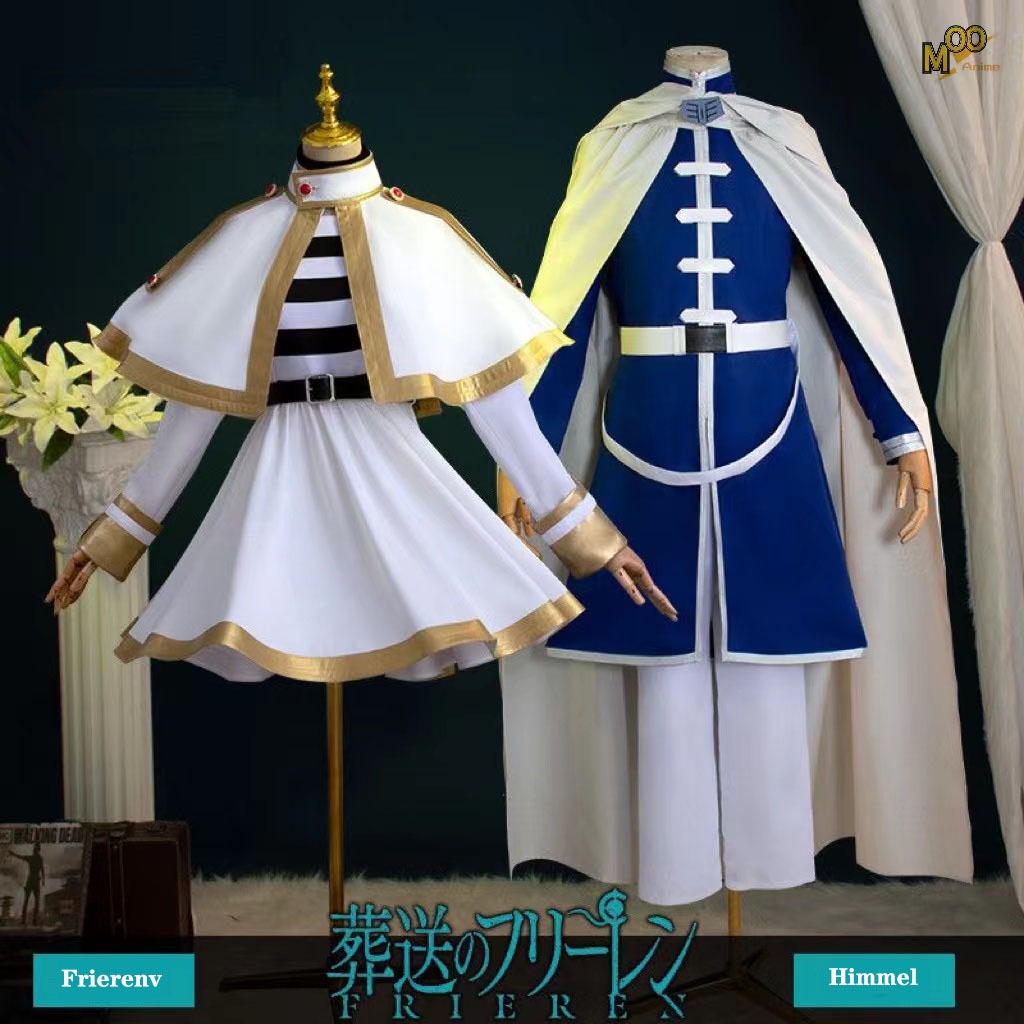Jual Frieren at the Funeral cosplay costume Frieren cosplay and Himmel ...