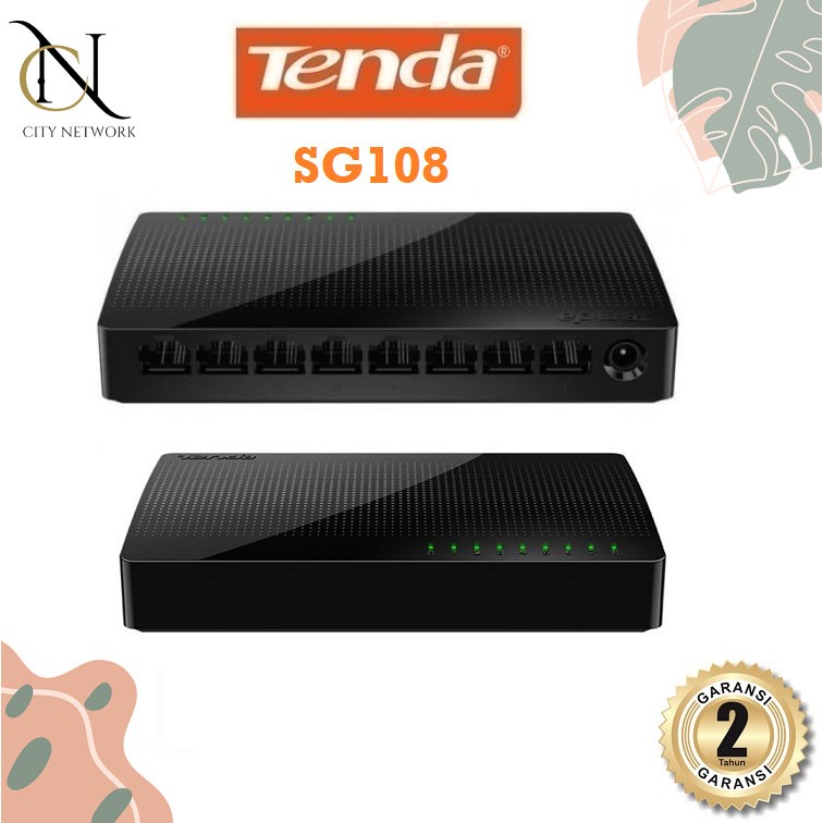 Jual Tenda SG108 8-Port Gigabit Dekstop Switch SG 108 SG108 | Shopee ...
