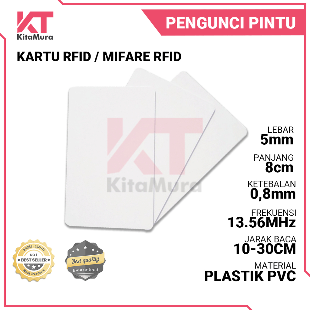 Jual Kartu RFID Mifare || Kartu RFID 13.56 Mhz Mifare | Shopee Indonesia