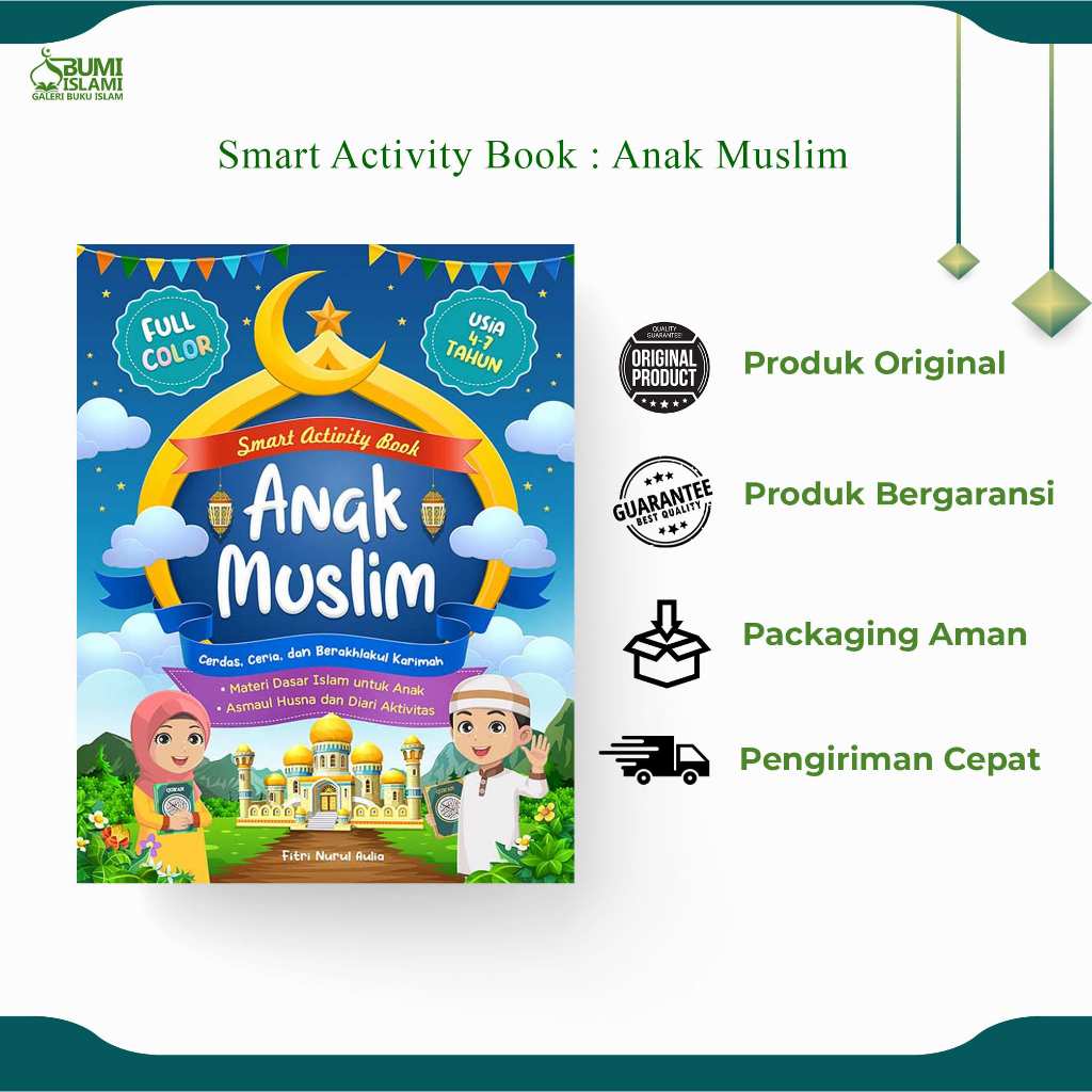 Jual Buku Cerita Muslim - Smart Activity Book : Anak Muslim - Fitri ...