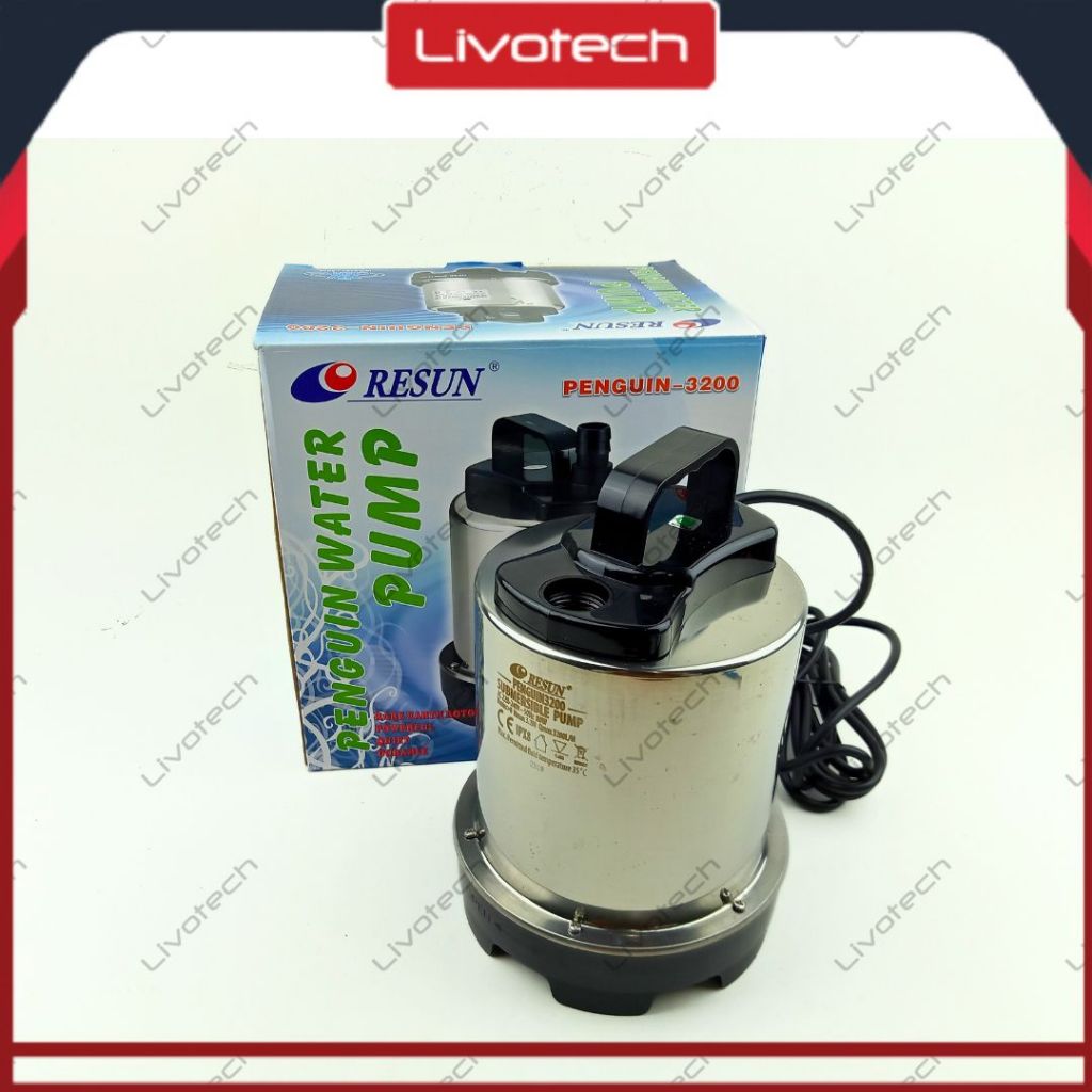 Jual Resun Penguin-3200 Pompa Air Submersible Pump Celup Hidroponik ...