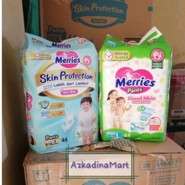 Jual Merries Jumbo, M48 L44 XL38 XXL28 Good Skin dan Skin Protection ...