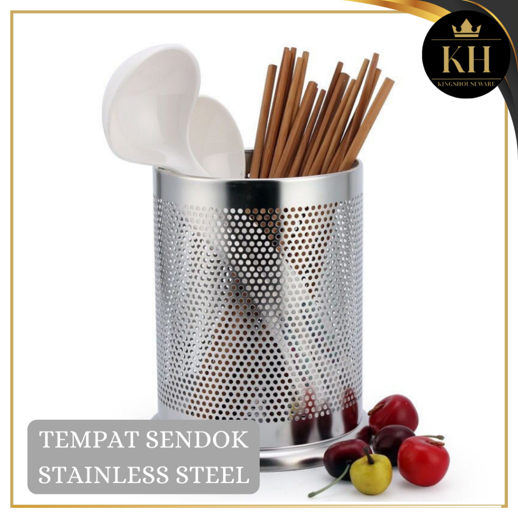 Jual TEMPAT SENDOK SUMPIT GARPU STAINLESS STEEL / TEMPAT WADAH ...