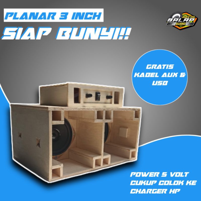 Jual miniatur sound system | planar 3 inch siap bunyi | Shopee Indonesia