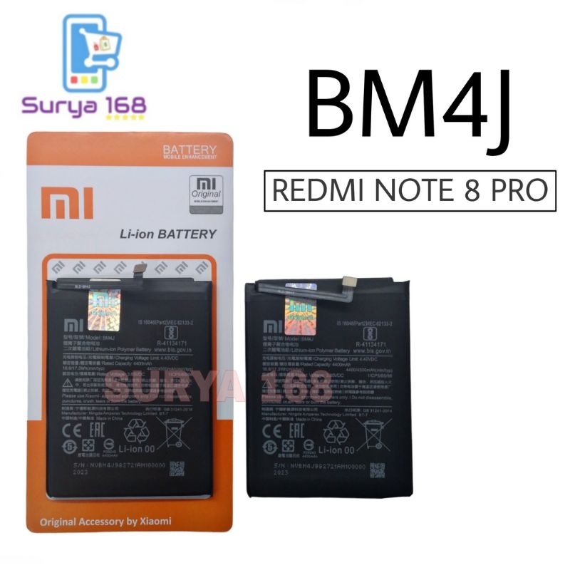 Jual BATTERY BATERAI BATTERE BATRE XIAOMI REDMI NOTE 8 PRO BM-4J BM4J ...