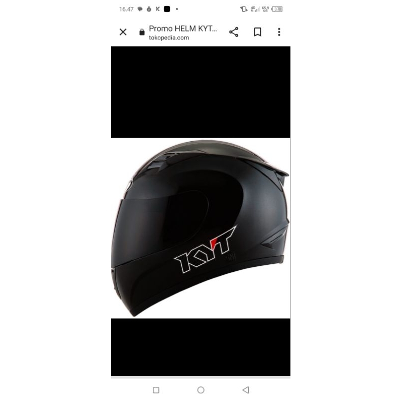 Jual helm KYT full face | Shopee Indonesia