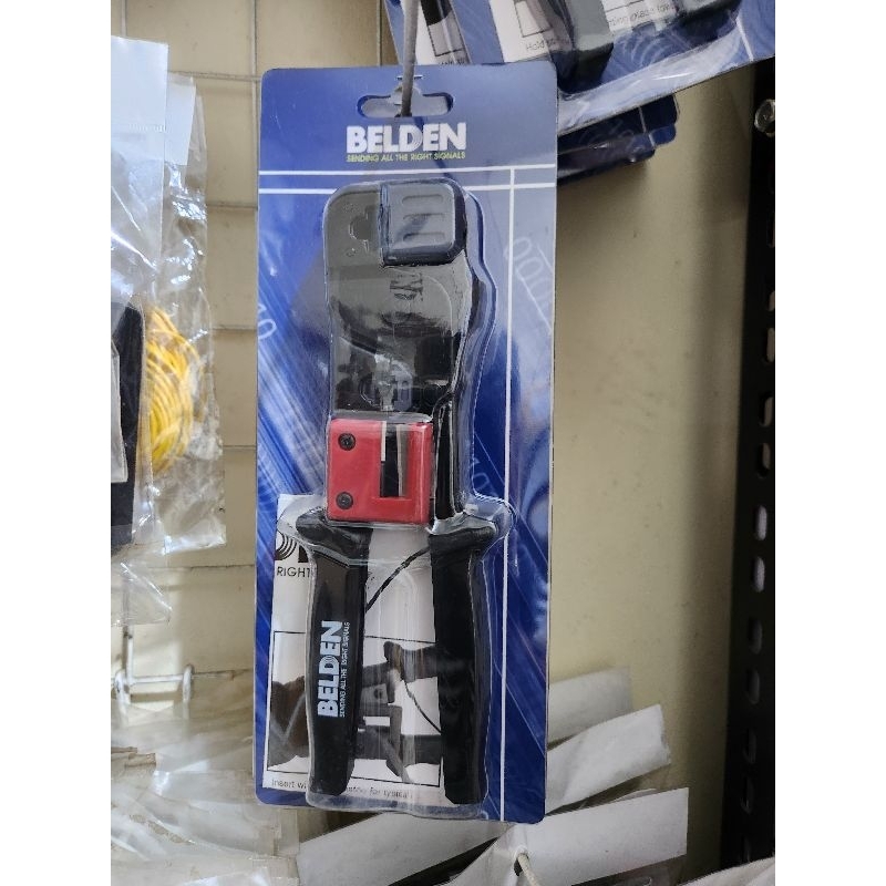 Jual Tang Crimping RJ45 Belden Krimping Cat 5e Cat6 | Shopee Indonesia