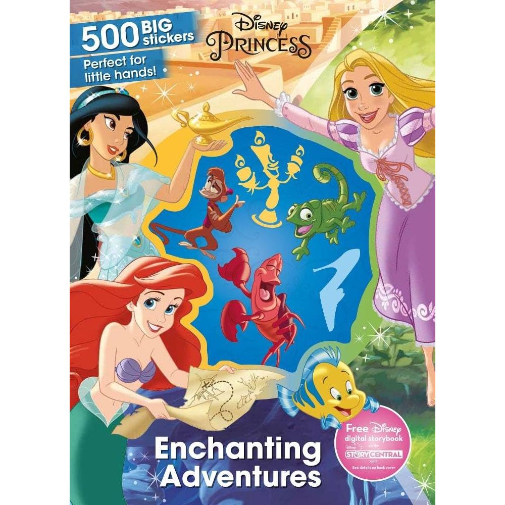 Jual Disney Princess : Enchanting Adventures - 500 BIG Sticker and 60 ...