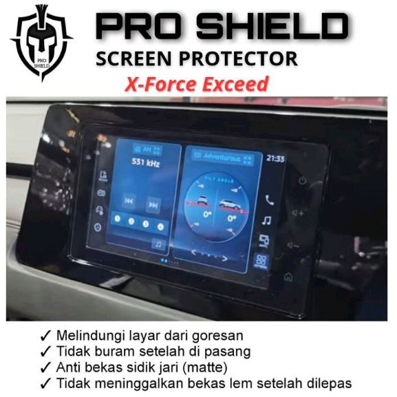 Jual Anti gores head unit mitsubishi X Force exceed | Shopee Indonesia