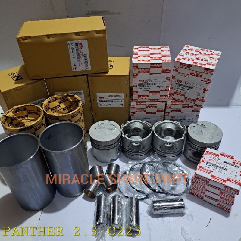 Jual Liner Set Liner Kit Boring Set Assy Isuzu Panther 2.3 2300cc C223 | Shopee Indonesia