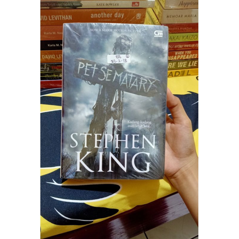 Jual [BOOKED] Pet Sematary - Stephen King (With Jacket Cover Book ...