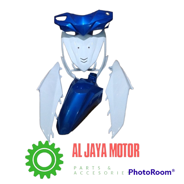Jual COVER BODY HALUS HONDA BEAT FI 2012 2013 2014 HITAM PUTIH BIRU ...