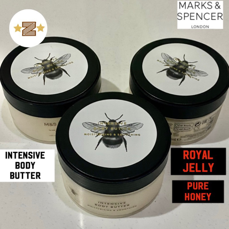 Jual Marks & Spencer Body Butter Royal Jelly Pure Honey Intensive Body ...