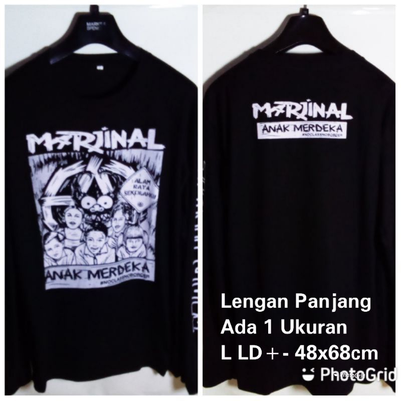 Jual Kaos Punk Marjinal Lengan Panjang | Shopee Indonesia