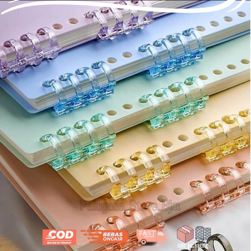 Jual Binding Ring Binder (4 Ring) DIY Ring Binder 4 Lubang | Shopee ...