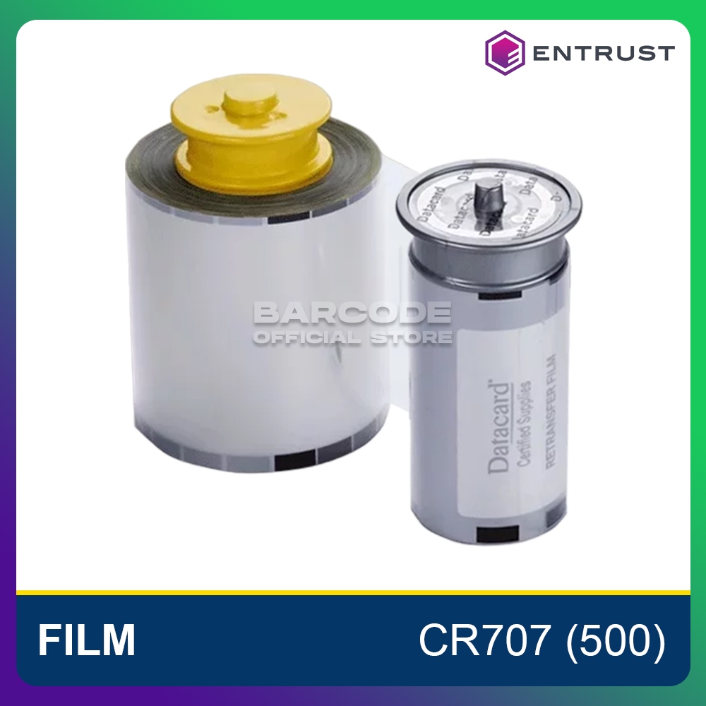 Jual Ribbon Retransfer Film Printer Kartu ID Card Entrust CR707 500 ...