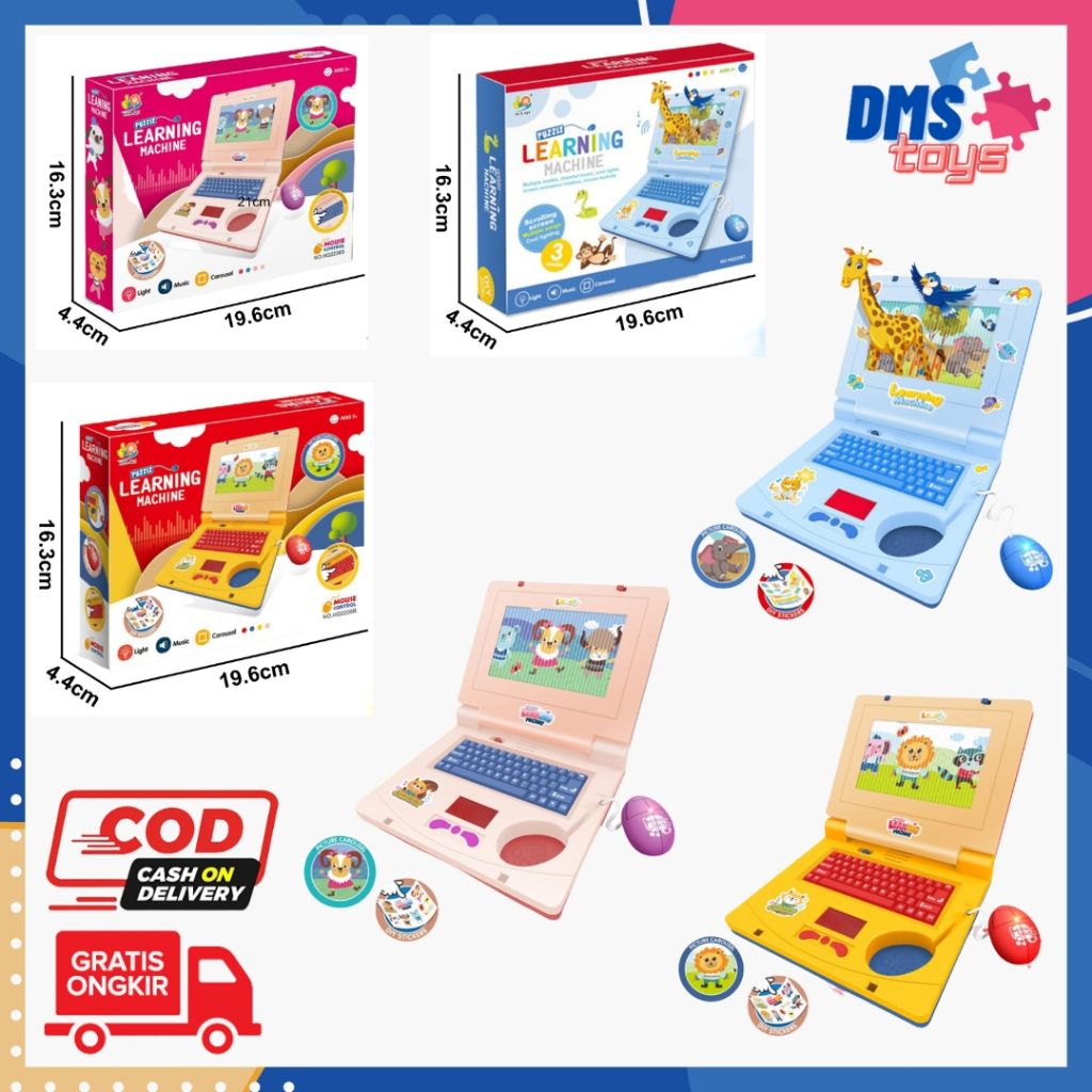 Jual Mainan Anak Laptop Learning Machine DMS.Toys | Shopee Indonesia