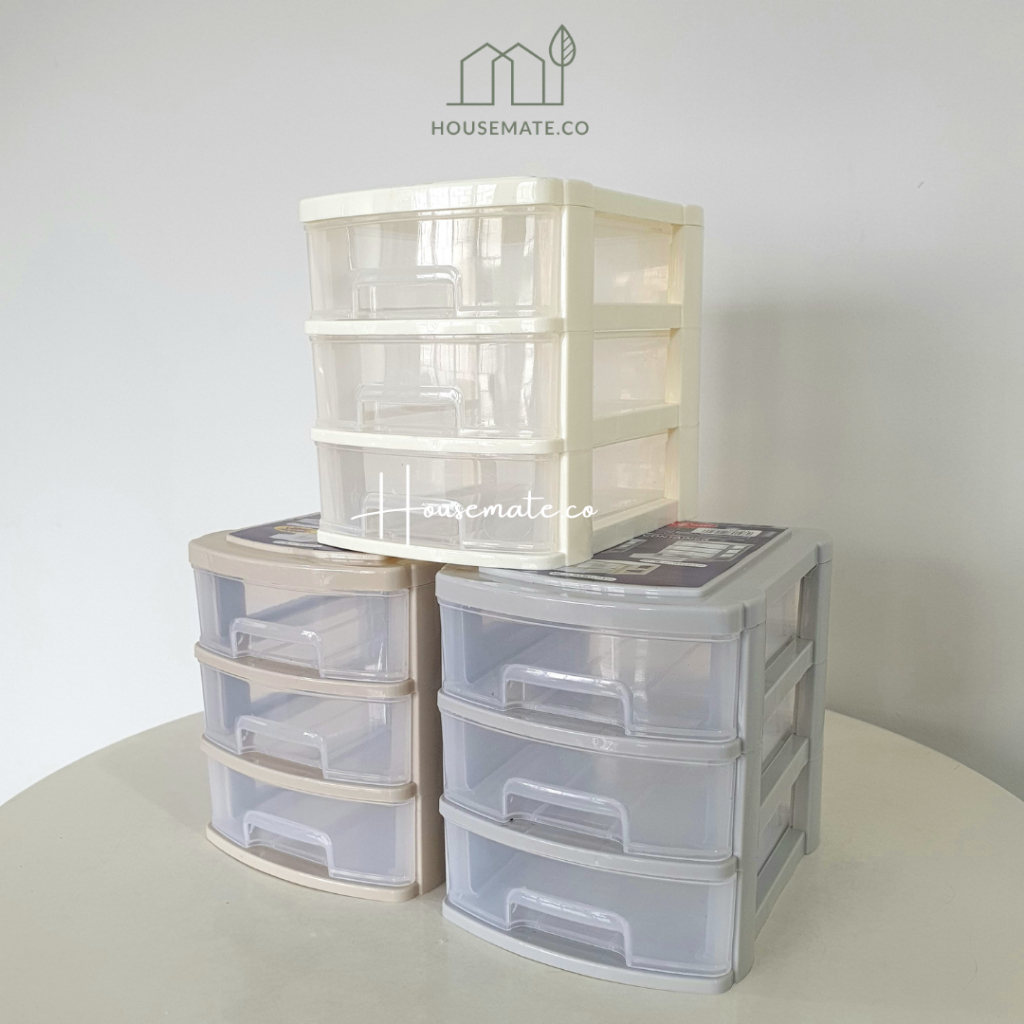 Jual Laci Susun 3 - Mini Container Serbaguna Carissa Container Susun 3 ...