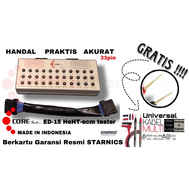 Jual ECM Tester Original/Periksa ECM/CDI Motor Honda Injeksi Coretech ...