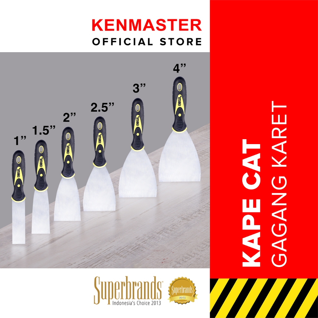 Jual Kenmaster Kape Cat Stainless Steel Gagang Karet KM-1002 | Shopee ...