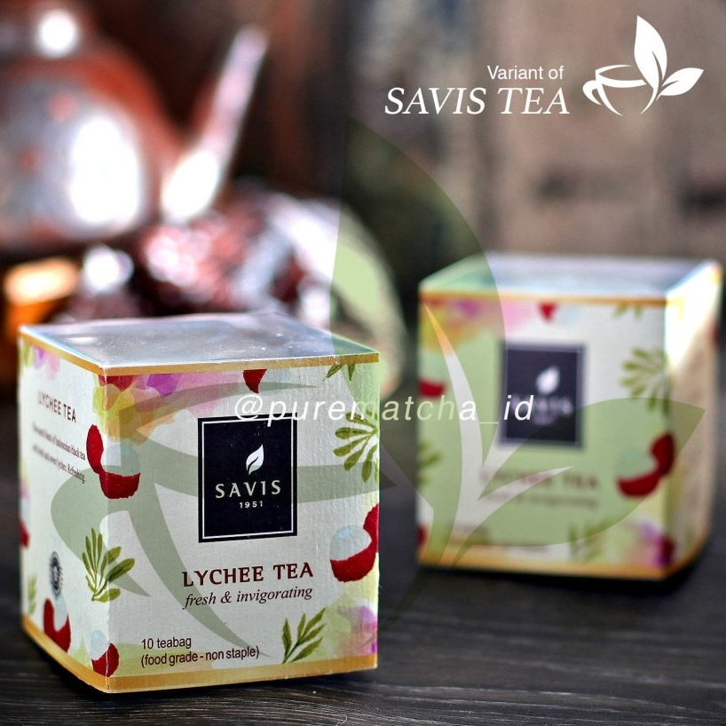 Jual Savis Tea - Lychee Tea Box isi 10tb Fruity Tea Premium Teh Rasa ...