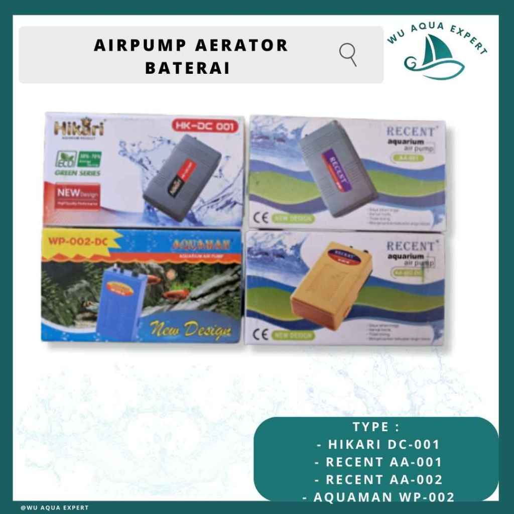 Jual POMPA AIRPUMP KOLAM AERATOR BATERAI HIKARI HK DC 001 UDARA UNTUK MEMANCING TAMBAHAN OKSIGEN ...