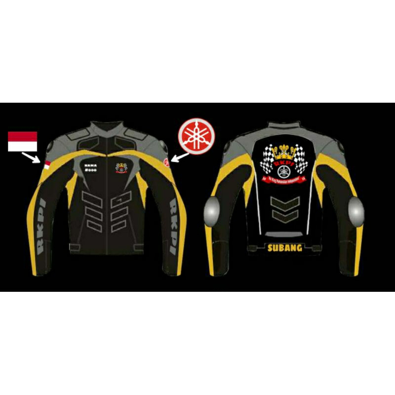 Jual JAKET TOURING CUSTOM DESAIN SUKA SUKA FULL PROTECTOR MIN 12PICS ...