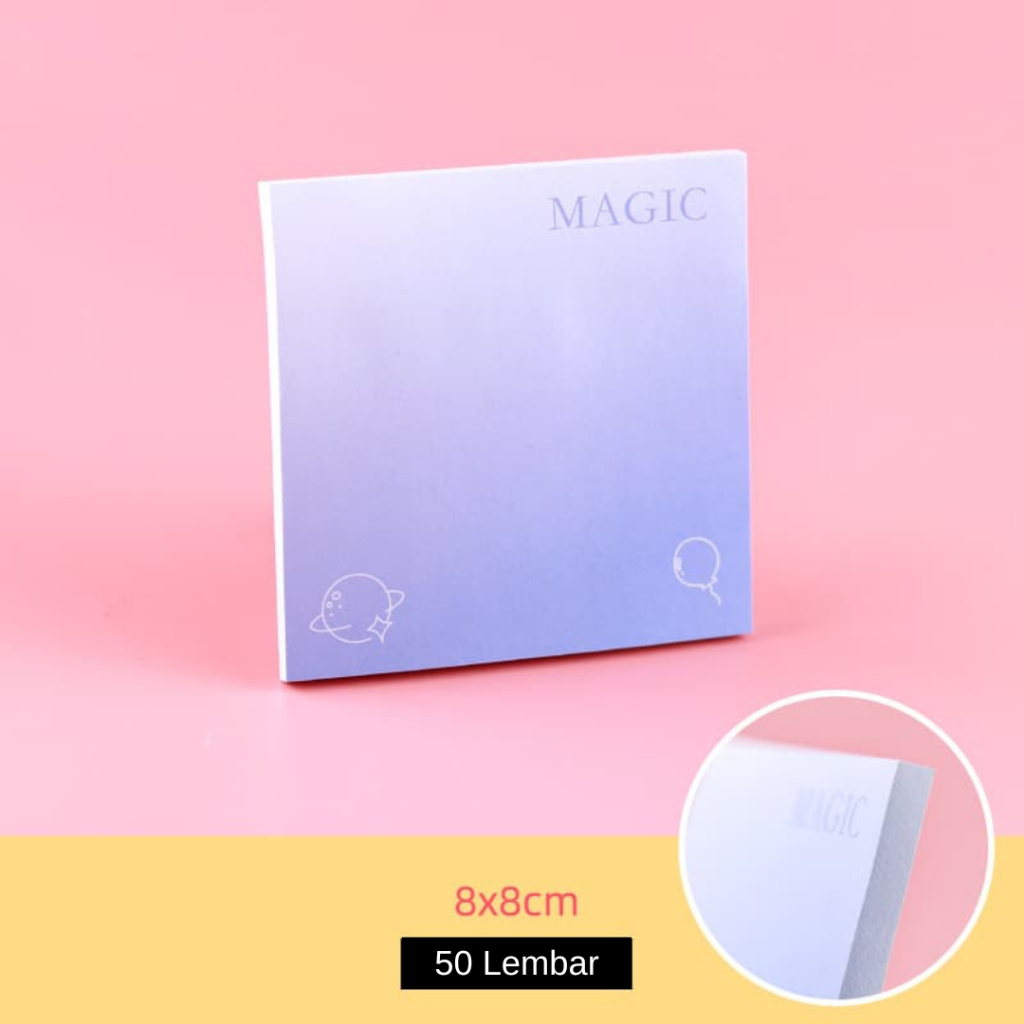 Jual Sticky Notes Gradient / Sticky Notes Gradasi Isi 50 Lbr / Sticky ...
