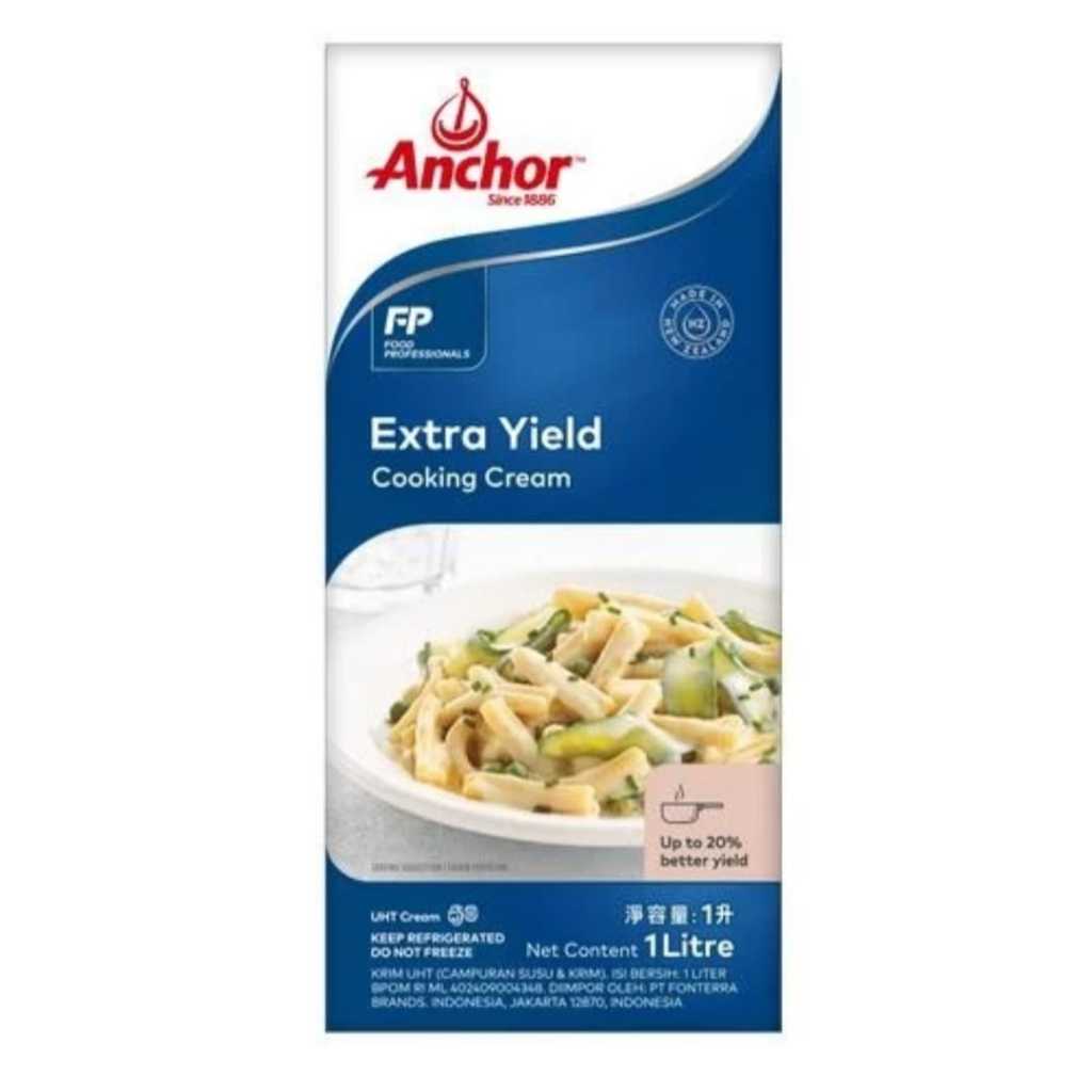 Jual Anchor Extra Yield Cooking Cream 1 liter | Shopee Indonesia