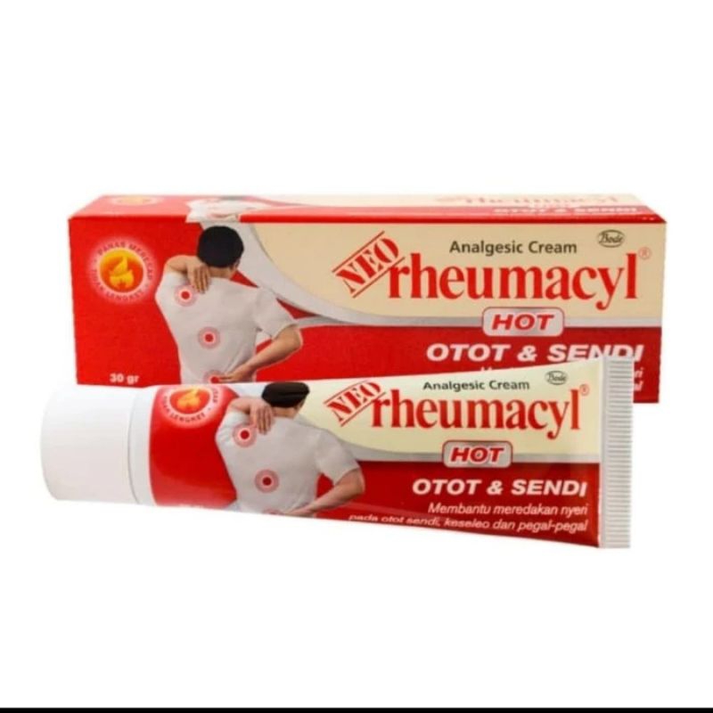 Jual Neo Rheumacyl Analgesic Cream Hangat 30gr - Otot & Sendi | Shopee ...