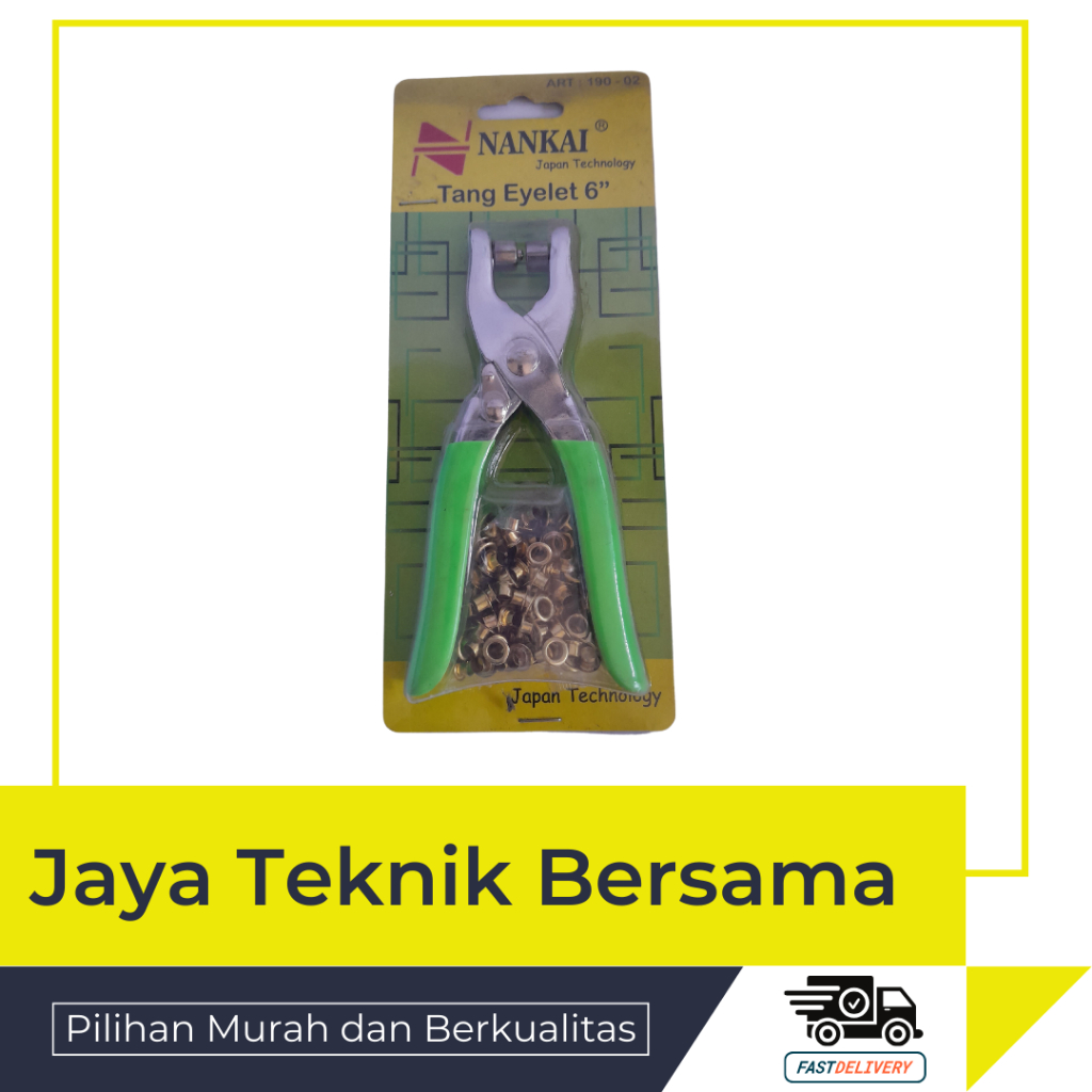 Jual Tang Pembolong 6 Inch Mata Ayam Tang Eyelet Nankai | Shopee Indonesia