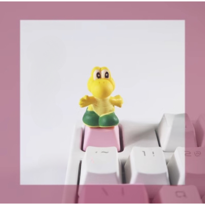 Jual Super Mario Luigi Keycaps Mechanical Keyboard, Artisan custom ...