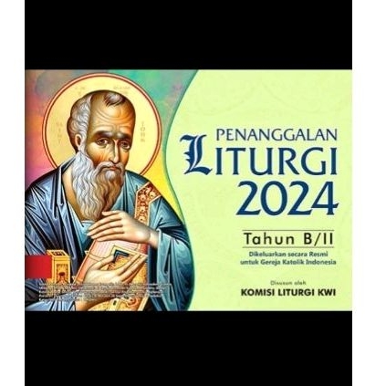 Jual Buku Penanggalan Liturgi 2024 Katolik Katholik | Shopee Indonesia