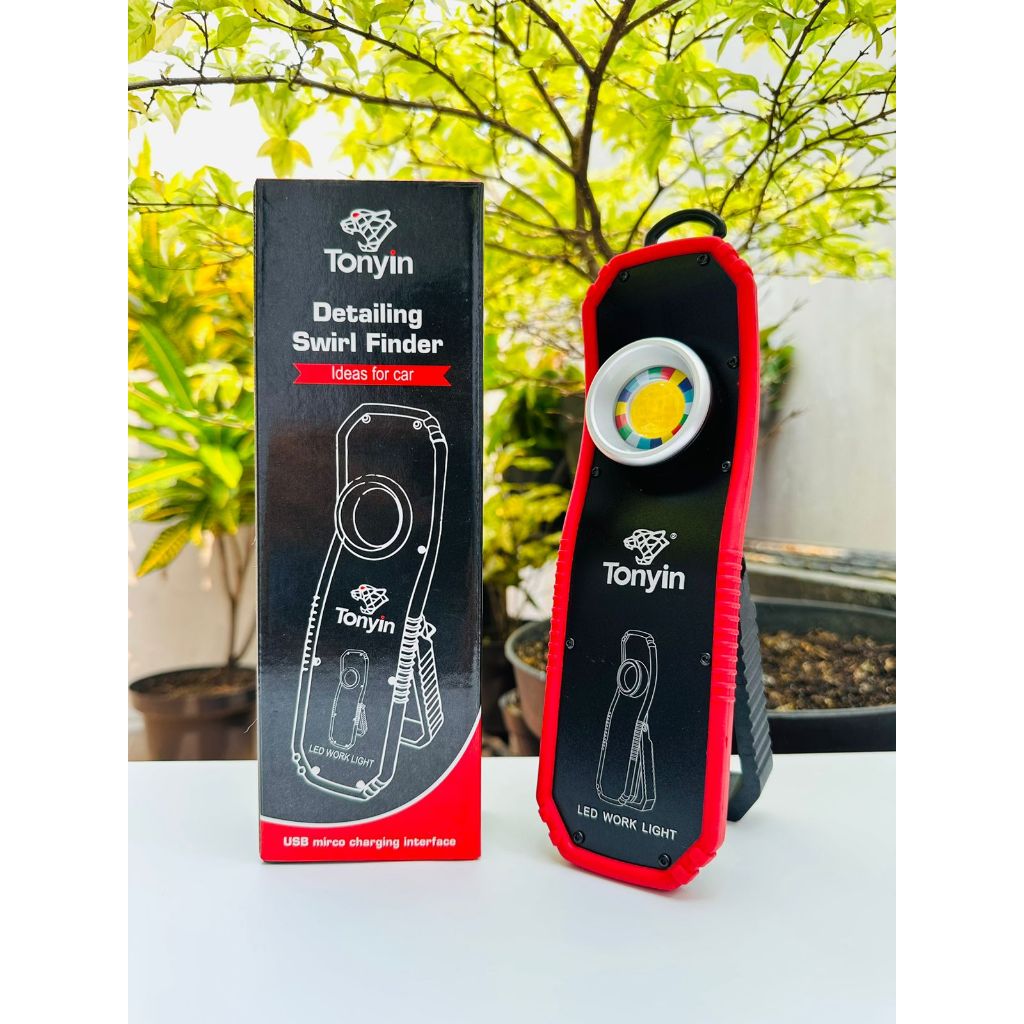 Jual Lampu LED Detailing Swirl Finder COB with Magnet TONYIN / Lampu ...